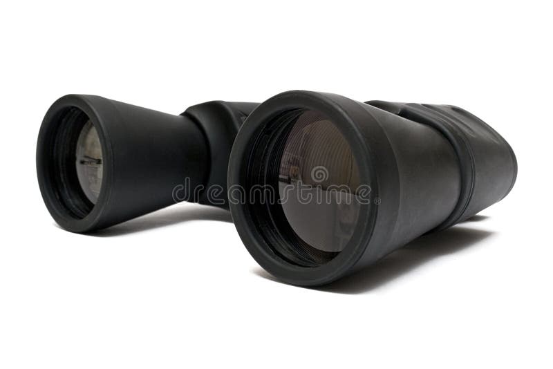 Telescope brass front view stock photo. Image of exploration - 15768394