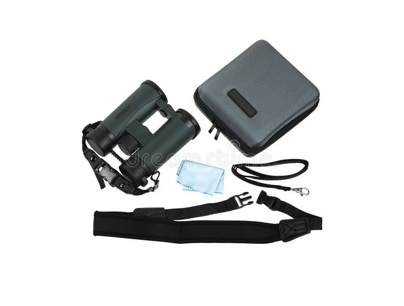 The Binoculars are Dark Grey. a Modern Device for Observing Objects at ...