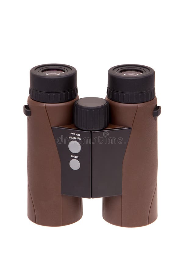 Binoculars Isolated on White Stock Image - Image of focus, background ...