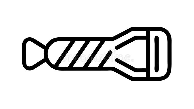 Binoculars Outline Icon Vector Graphic, Observation Tool Symbol, Vector ...