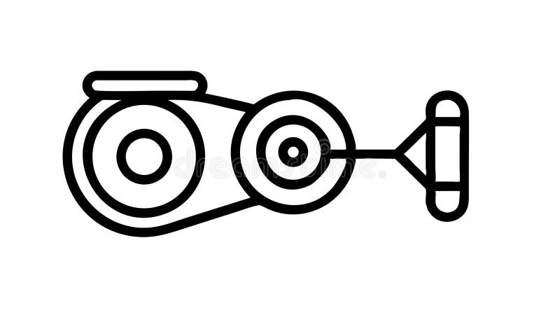 Binoculars Outline Icon Vector, Observation Exploration Symbol, Vector ...