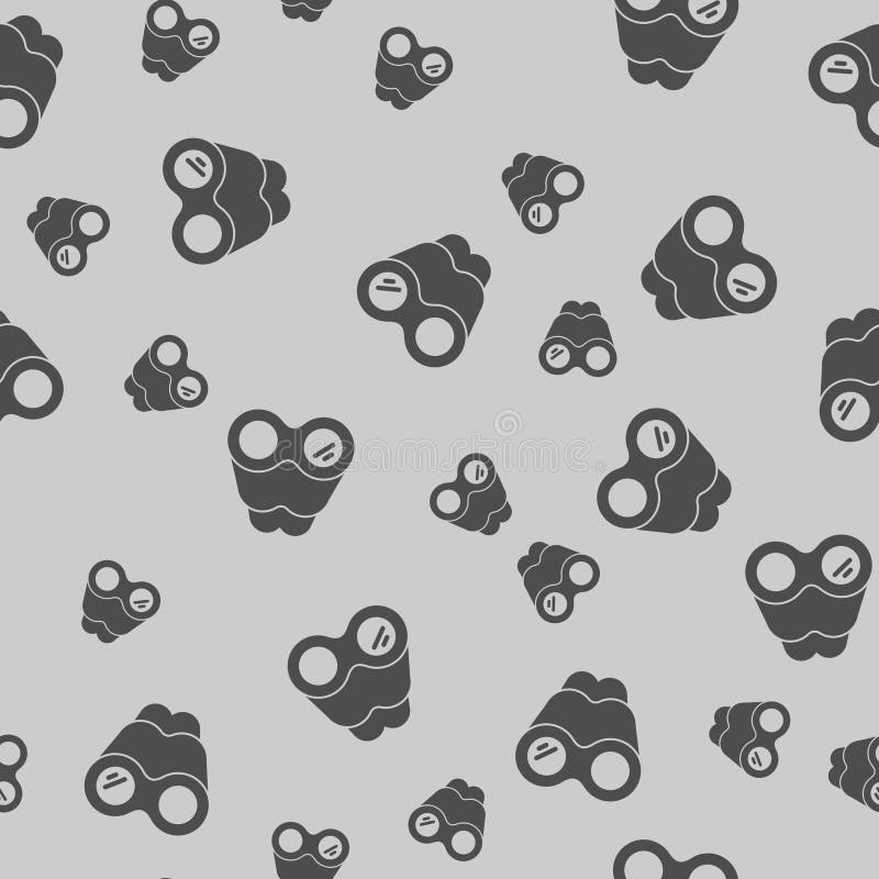 Binoculars Solid Seamless Pattern, Marine Navigation Theme. Vector ...