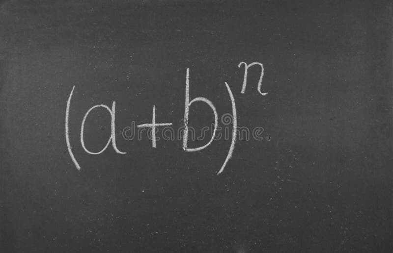 Binomial Theorem Chalkboard