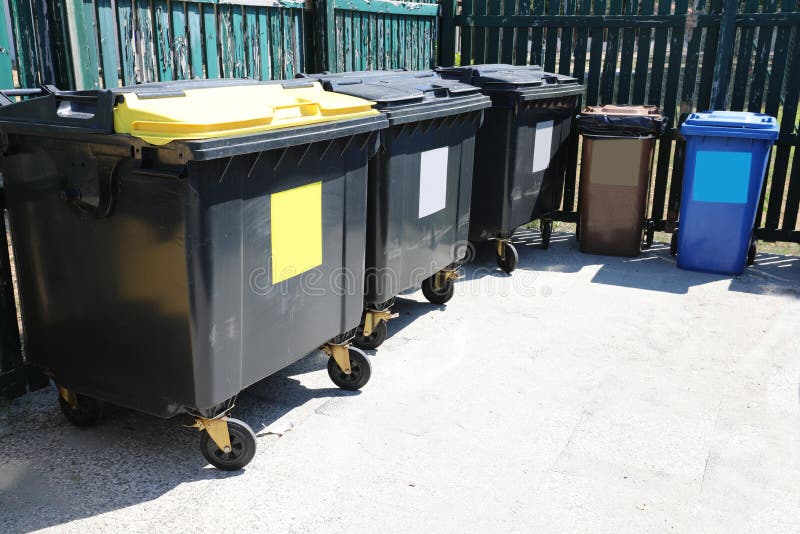 Bins for the Separate Collection of Waste in the Ecological Area Stock ...