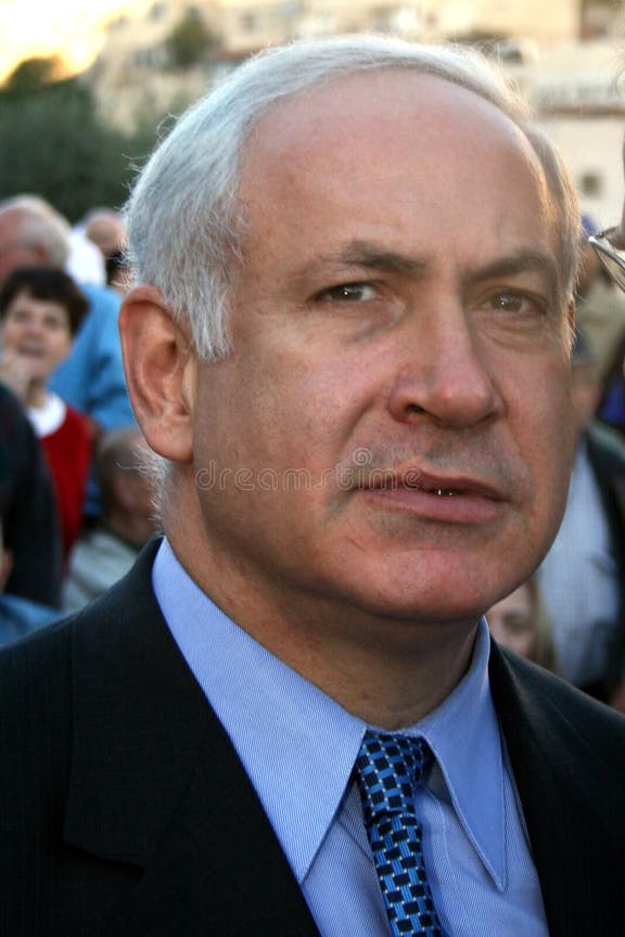 Binyamin Netanyahu editorial image. Image of hero, necktie - 6132005