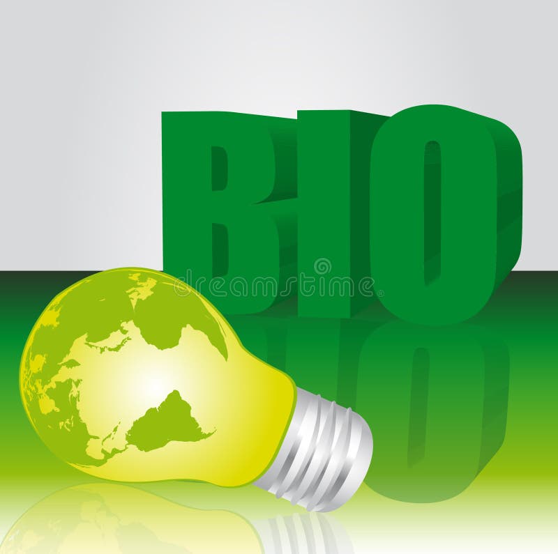 Bio background stock vector. Illustration of energy, realistic - 21425918