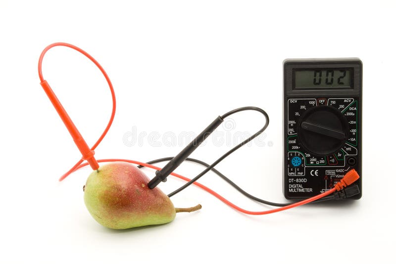 Bio battery stock image. Image of isolated, electricity - 5718827