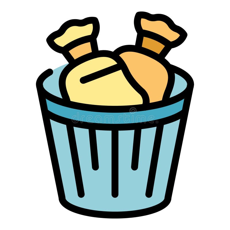Bio bin icon vector flat stock vector. Illustration of recycle - 285760663