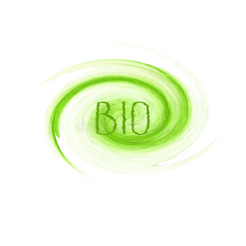 Bio Conception De Logo De Concept De Produit Illustration Stock ...