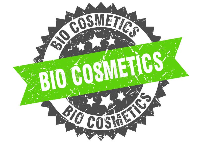 Bio Cosmetics Stamp. Bio Cosmetics Grunge Round Sign Stock Vector ...