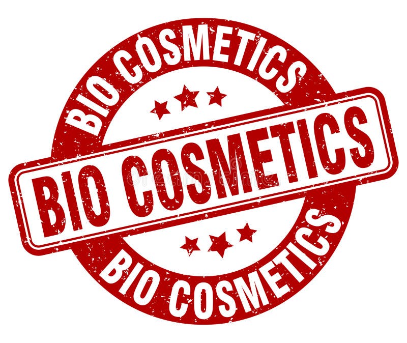 Bio Cosmetics Stamp. Bio Cosmetics Label. Round Grunge Sign Stock ...