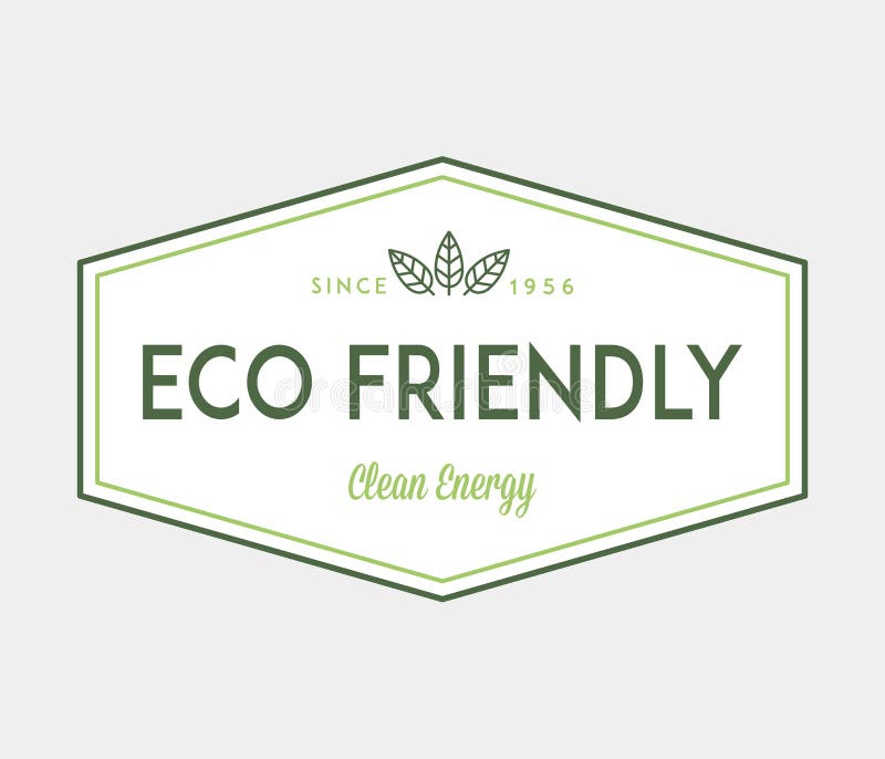 Bio Eco Friendly Clean Energy Stock Illustration - Illustration of ...