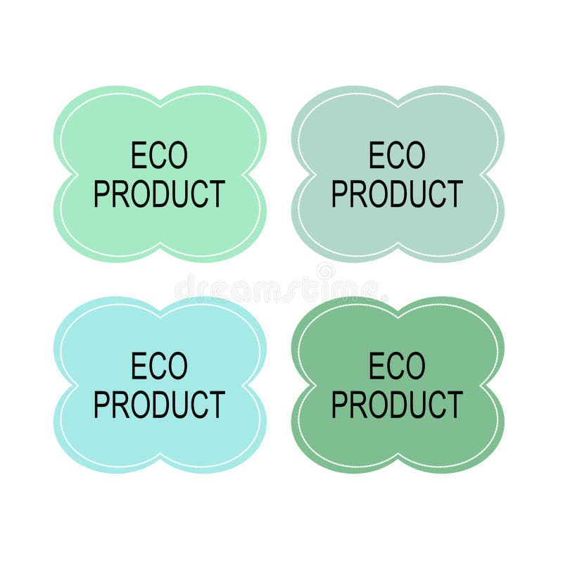 BIO ECO NATURAL ORGANIC FARM PRODUCT LOGO Stock Illustration ...