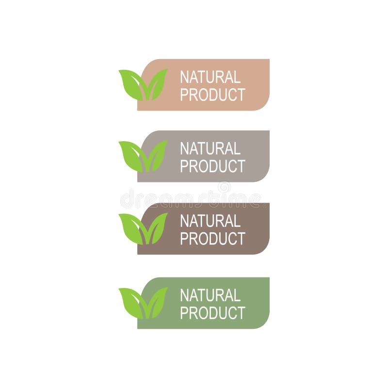 BIO ECO NATURAL ORGANIC FARM PRODUCT LOGO Stock Illustration ...