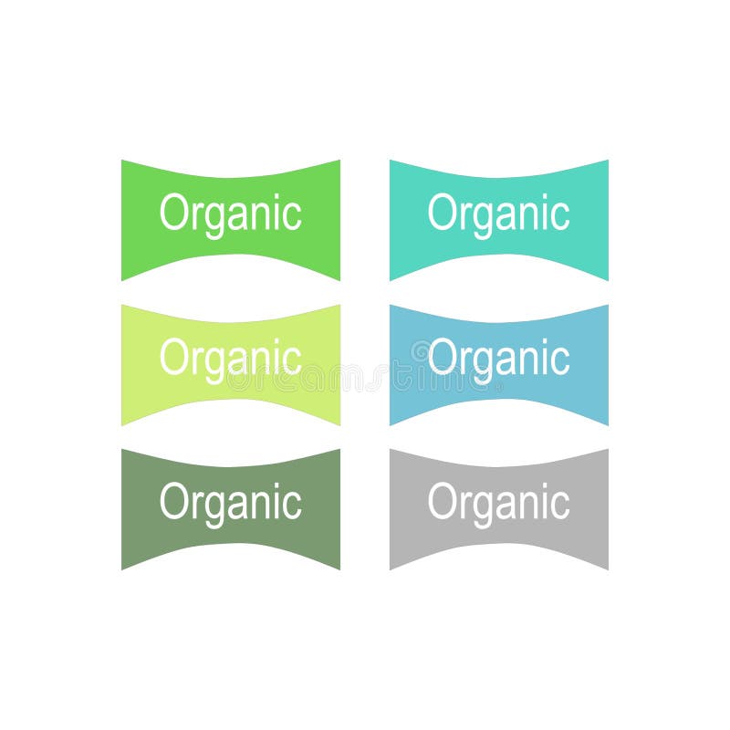 BIO ECO NATURAL ORGANIC FARM PRODUCT LOGO Stock Vector - Illustration ...