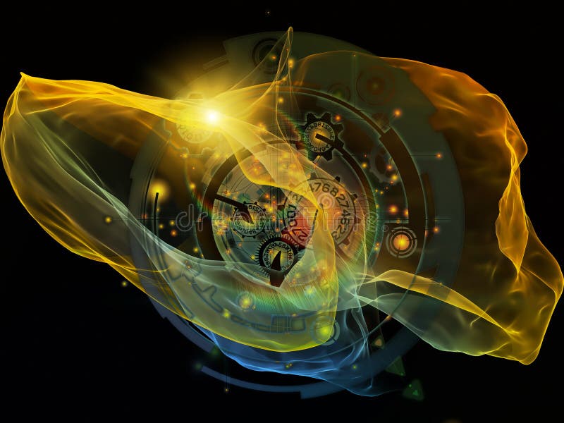 Bio-electric Element stock illustration. Illustration of black - 156807364