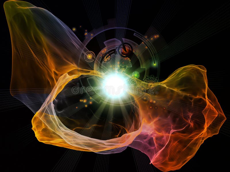 Bio-electric Element stock illustration. Illustration of element ...