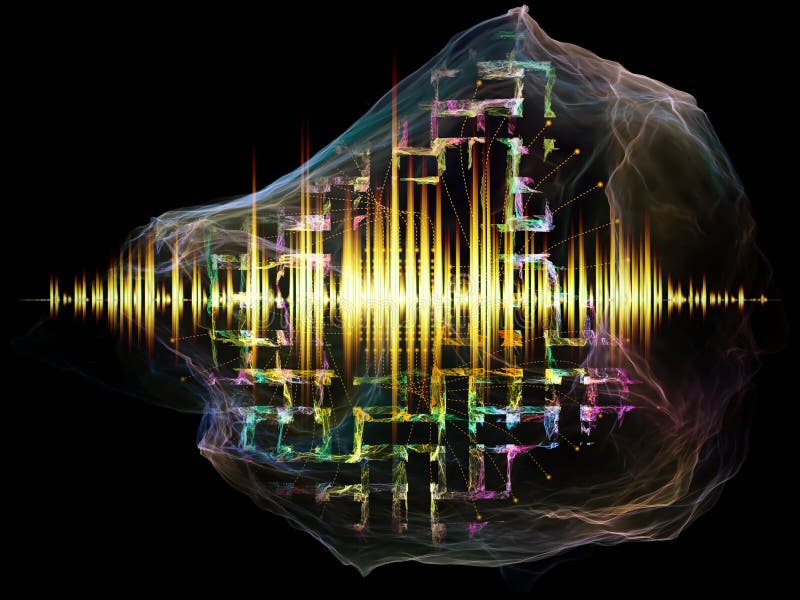 Bio-electric Element stock illustration. Illustration of illuminate ...