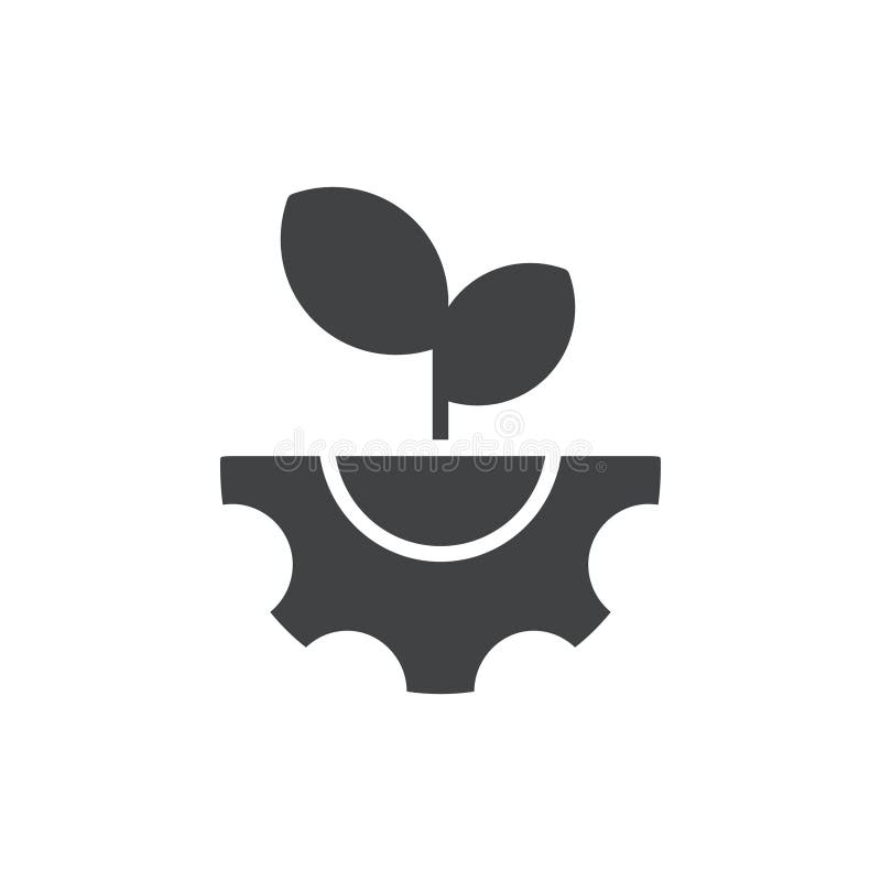 Bio Energy Icon Vector Logo Set Flat Stock Vector - Illustration of ...