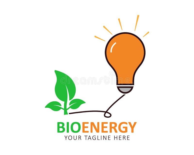 Bioenergy Logo Design Vector Eco Friendly Renewable Icon Symbol ...