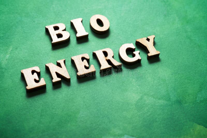 Bio energy text view stock image. Image of advertising - 181087717