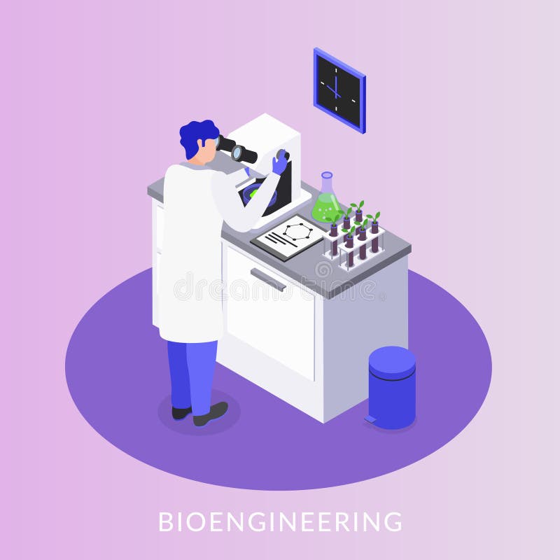 Laboratory Bioengineering Stock Illustrations – 8,432 Laboratory ...