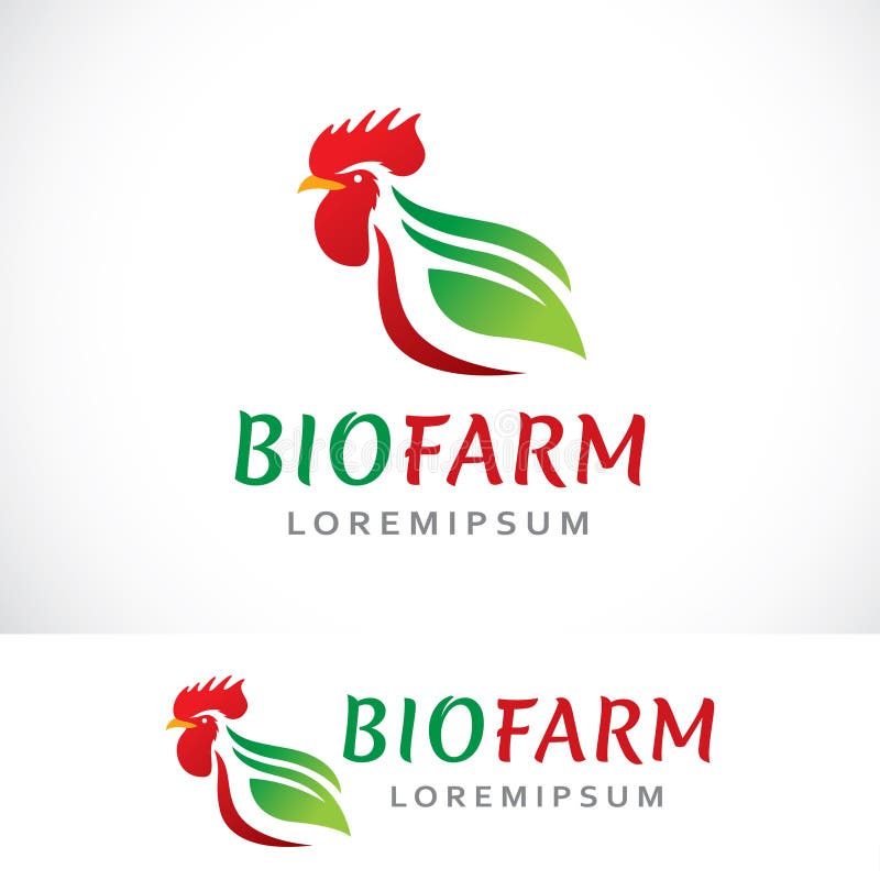 Bio Farm Logo Design Template Stock Vector - Illustration of business ...