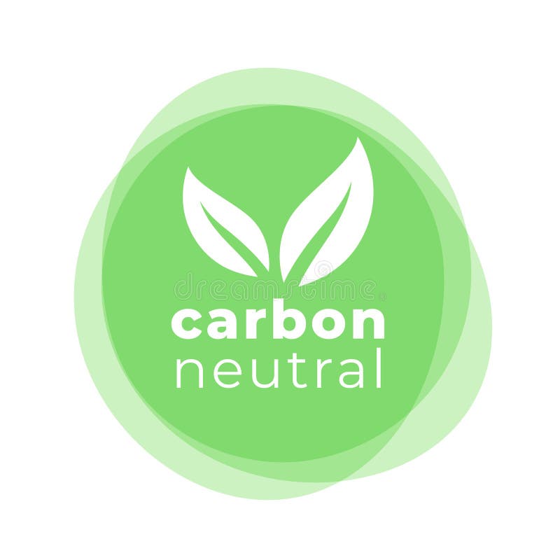 Bio Friendly Carbon Neutral Concept Background Save Planet Stock ...