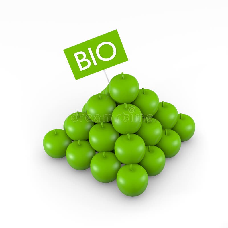 Bio fruit concept stock illustration. Illustration of food - 24879402