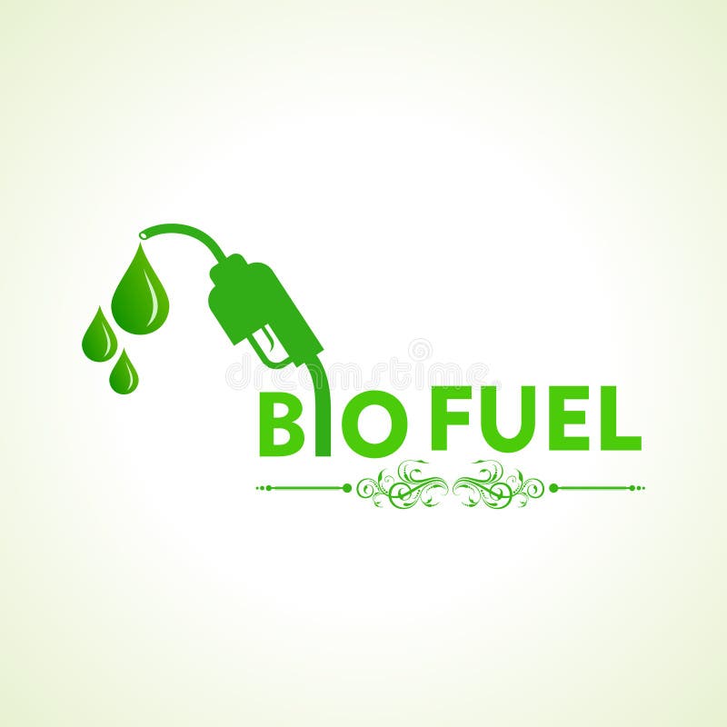 Biofuel - Green Gas Pump Station Stock Illustration - Illustration of ...