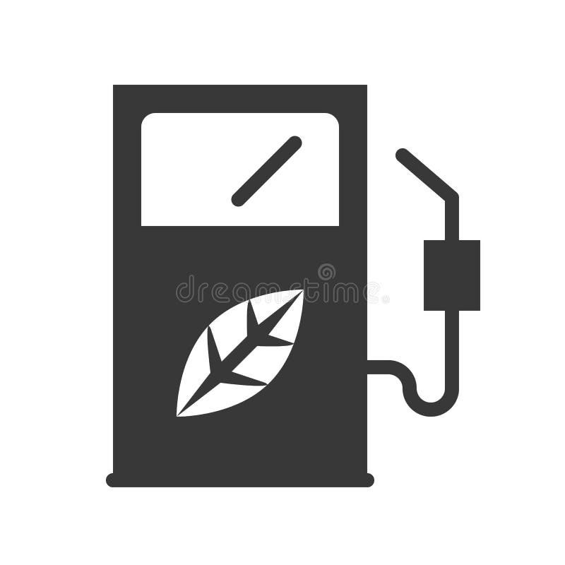 Bio Fuel Dispenser, Clean Energy Concept Icon Stock Vector ...