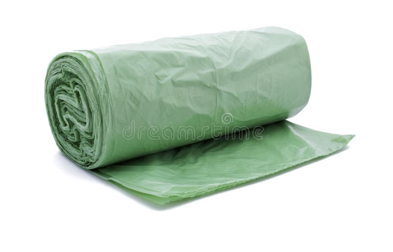 Bio garbage bag stock photo. Image of care, environment - 17043460