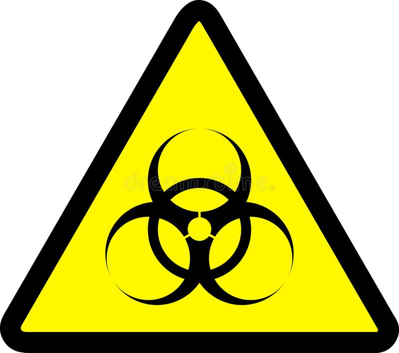 Bio Hazard sign stock vector. Illustration of biology - 81388069