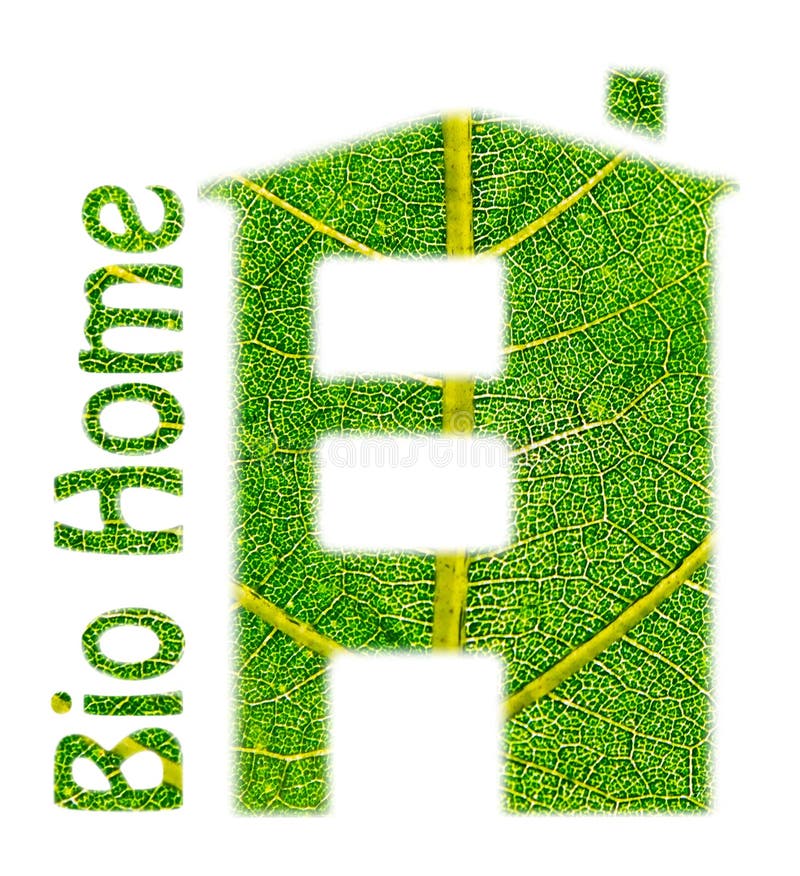Bio Home. stock photo. Image of macro, isolated, protect - 16972084