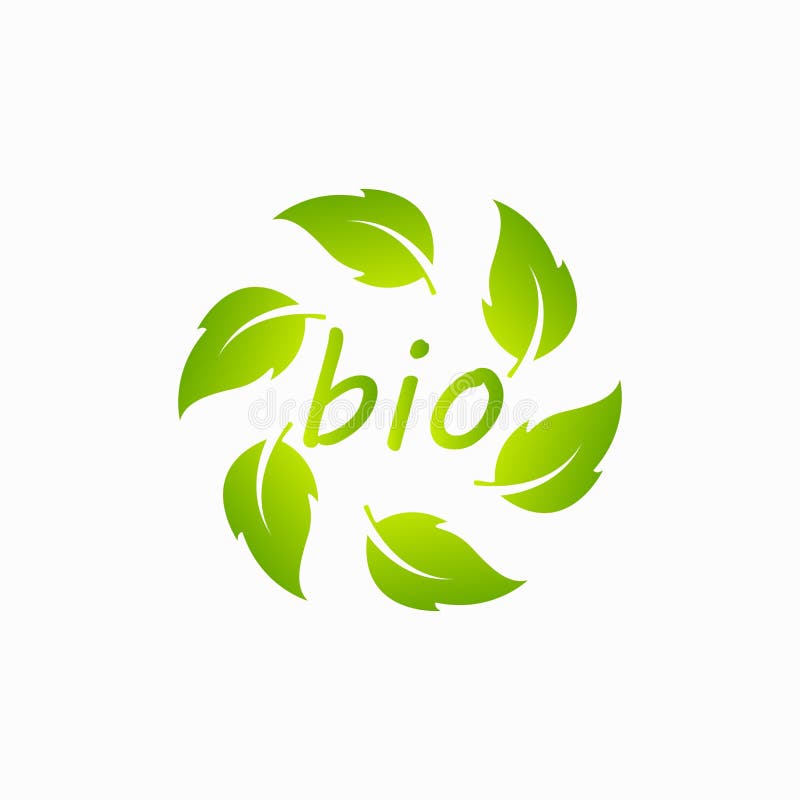 Bio Icon. Concept Illustration for Design Stock Vector - Illustration ...