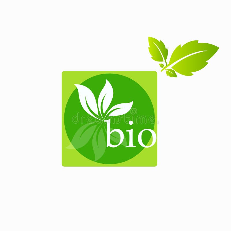 Bio Icon. Concept Illustration for Design Stock Illustration ...