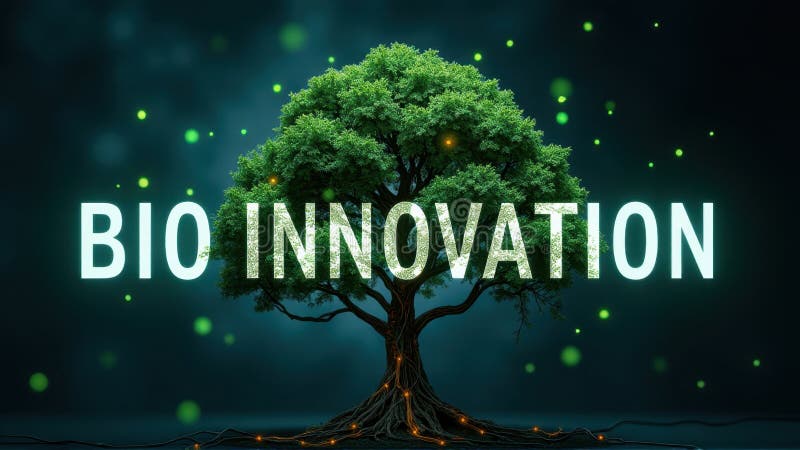 Bio Innovation - Green Technology Concept. Stock Illustration ...