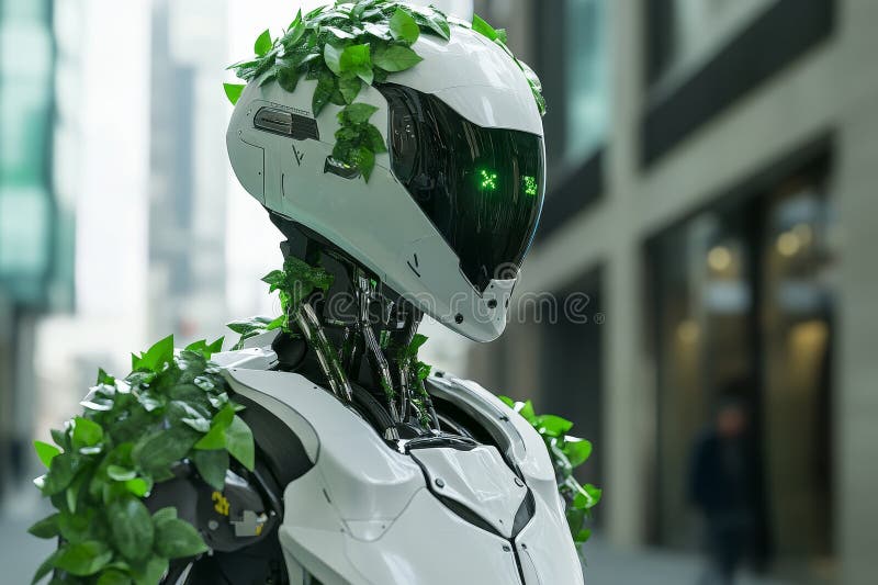 BioIntegrated Robot with Advanced Design a Futuristic Robot Seamlessly ...