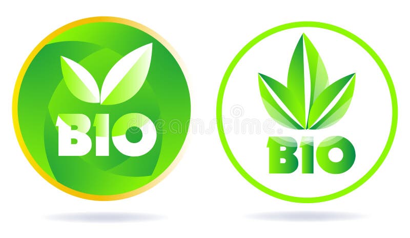 Bio label stock illustration. Illustration of environment - 47741676