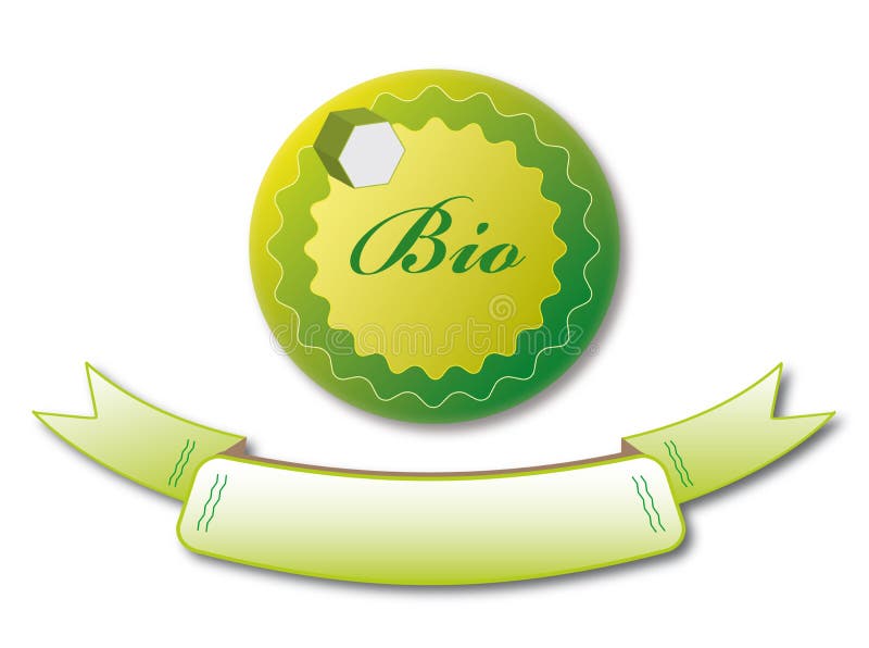 Bio labels stock illustration. Illustration of advertisement - 39125109