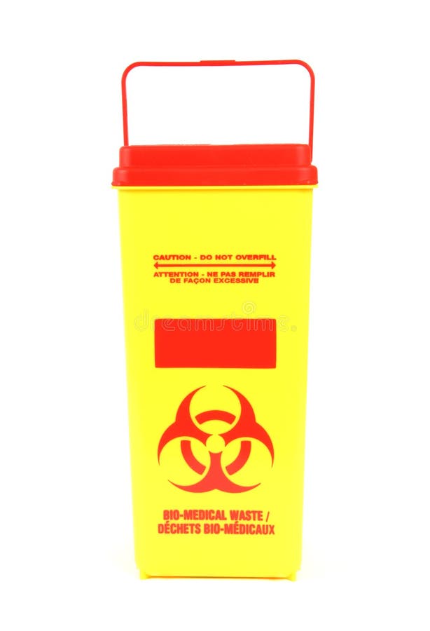 Bio-Medical Waste Box stock photo. Image of medicine, background - 2835410