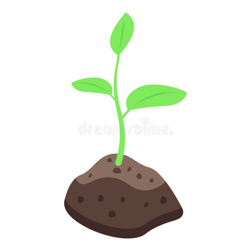 Bio Nature Plastic Icon, Isometric Style Stock Vector - Illustration of ...