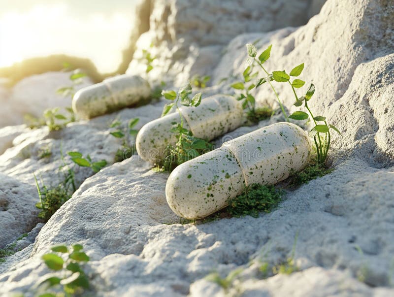Bio-organic Pills Made from Plant-based Materials with Tiny Leaves and ...