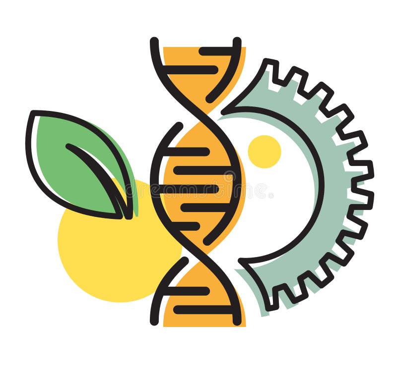 Bio-Pharma Industry - Icon stock illustration. Illustration of genetics ...