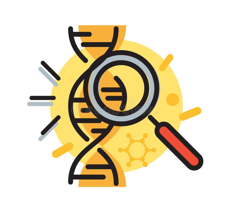 Bio-Pharma Precision Medicine - Icon Stock Illustration - Illustration ...