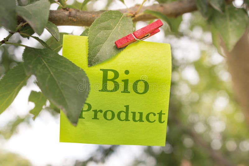 Green label with BIO stock image. Image of fregrance - 31849517