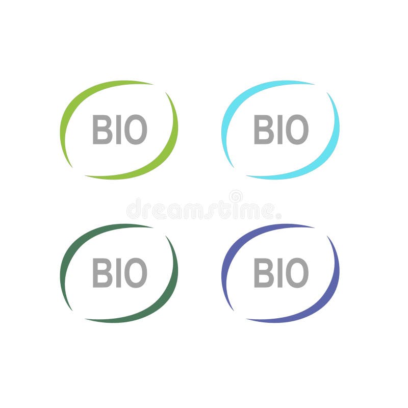 BIO PRODUCT SIGN SYMBOL LOGO Stock Vector - Illustration of natural ...