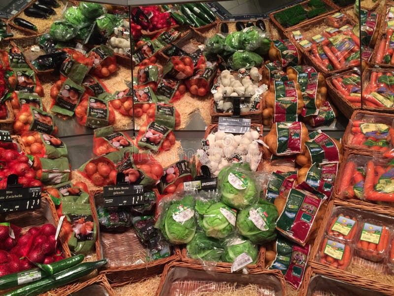 Bio Products in a Retail Store Editorial Stock Photo - Image of retail ...