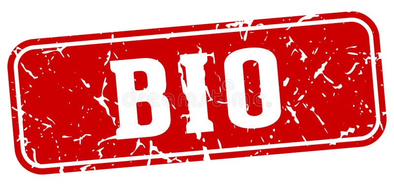 Bio Rectangular Sign. Bio Stamp Stock Vector - Illustration of organic ...