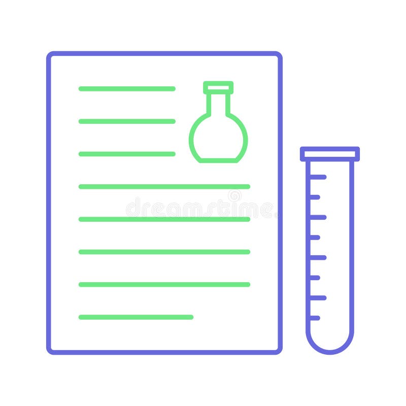 Bio Report Isolated Vector Icon that Can Be Easily Modified or Edited ...